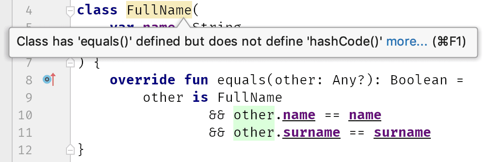 Effective Kotlin Item 43: Respect the contract of hashCode