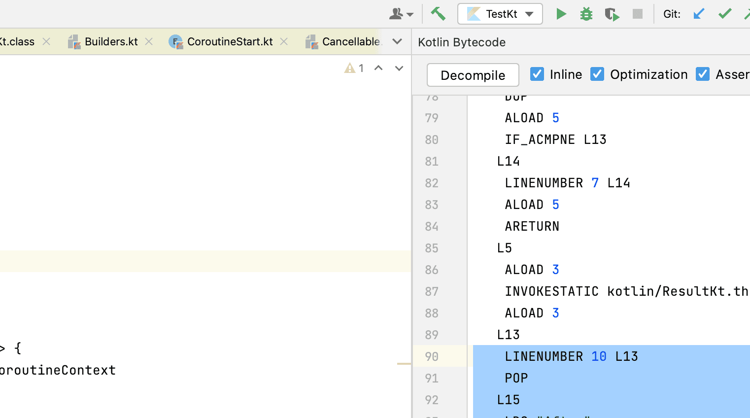 Coroutines under the hood
