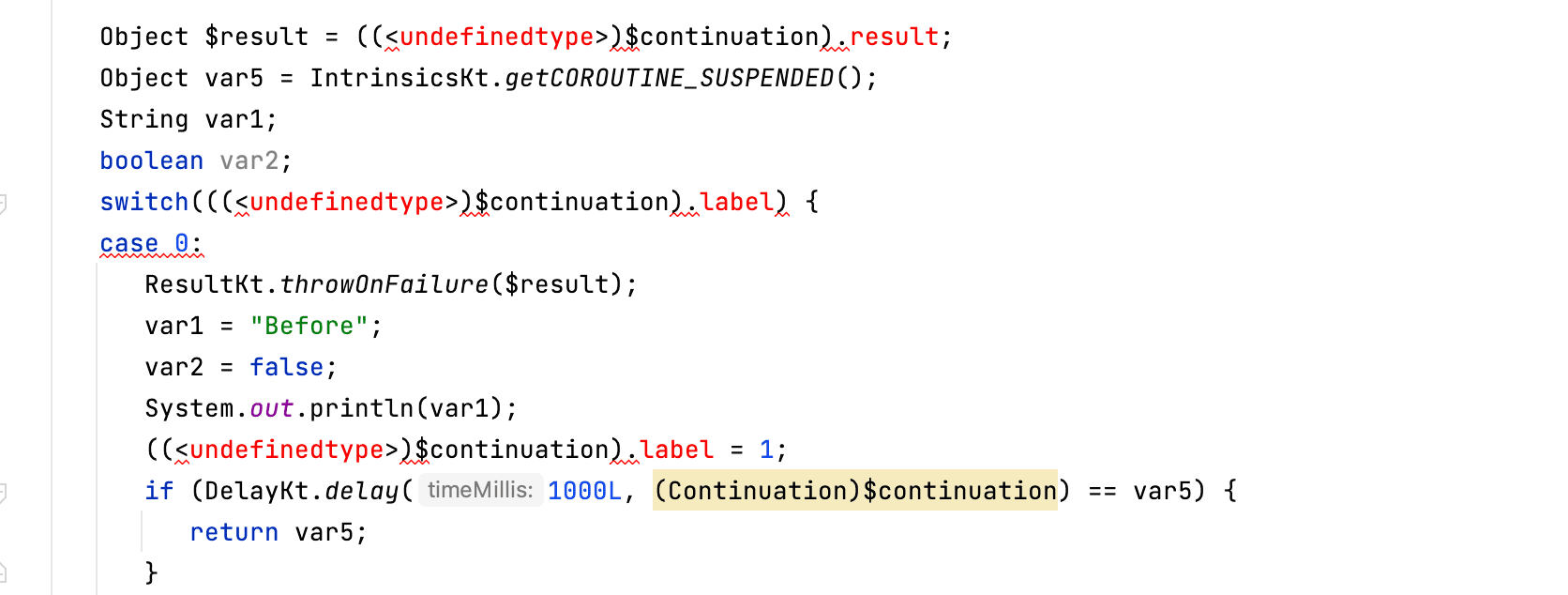 Coroutines under the hood