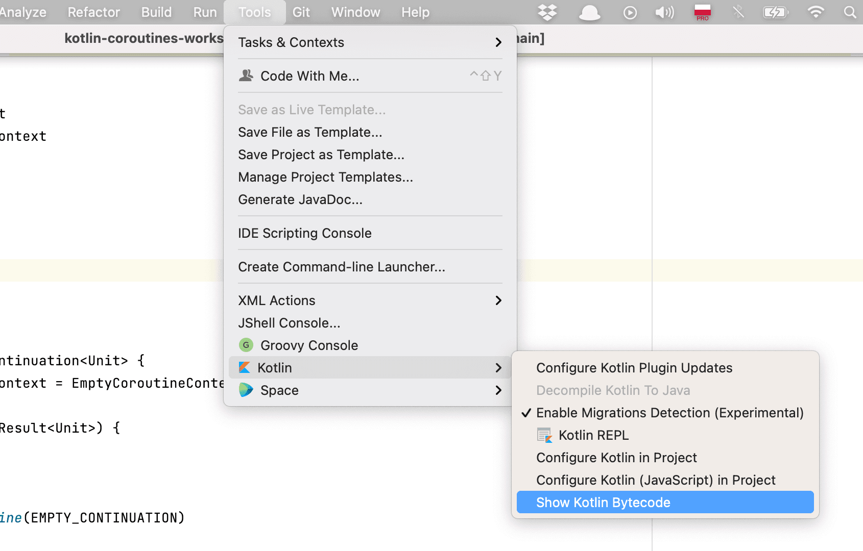 Coroutines under the hood