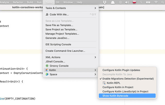 Coroutines under the hood