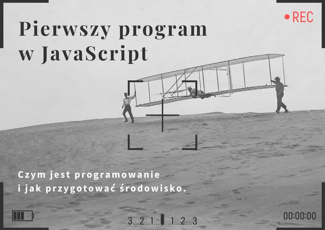 Pierwszy program w JavaScript