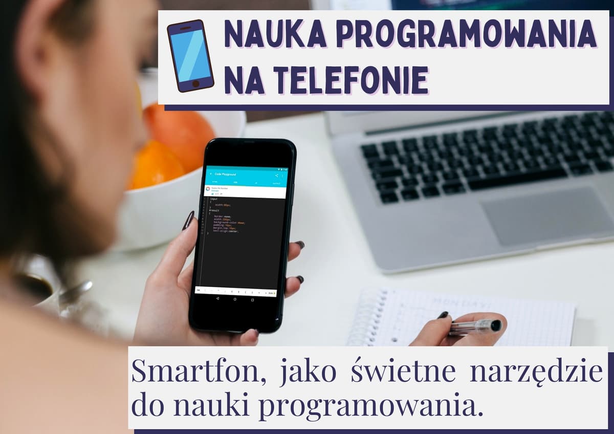 Nauka programowania na telefonie