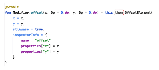How modifiers order affects Compose UI appearance