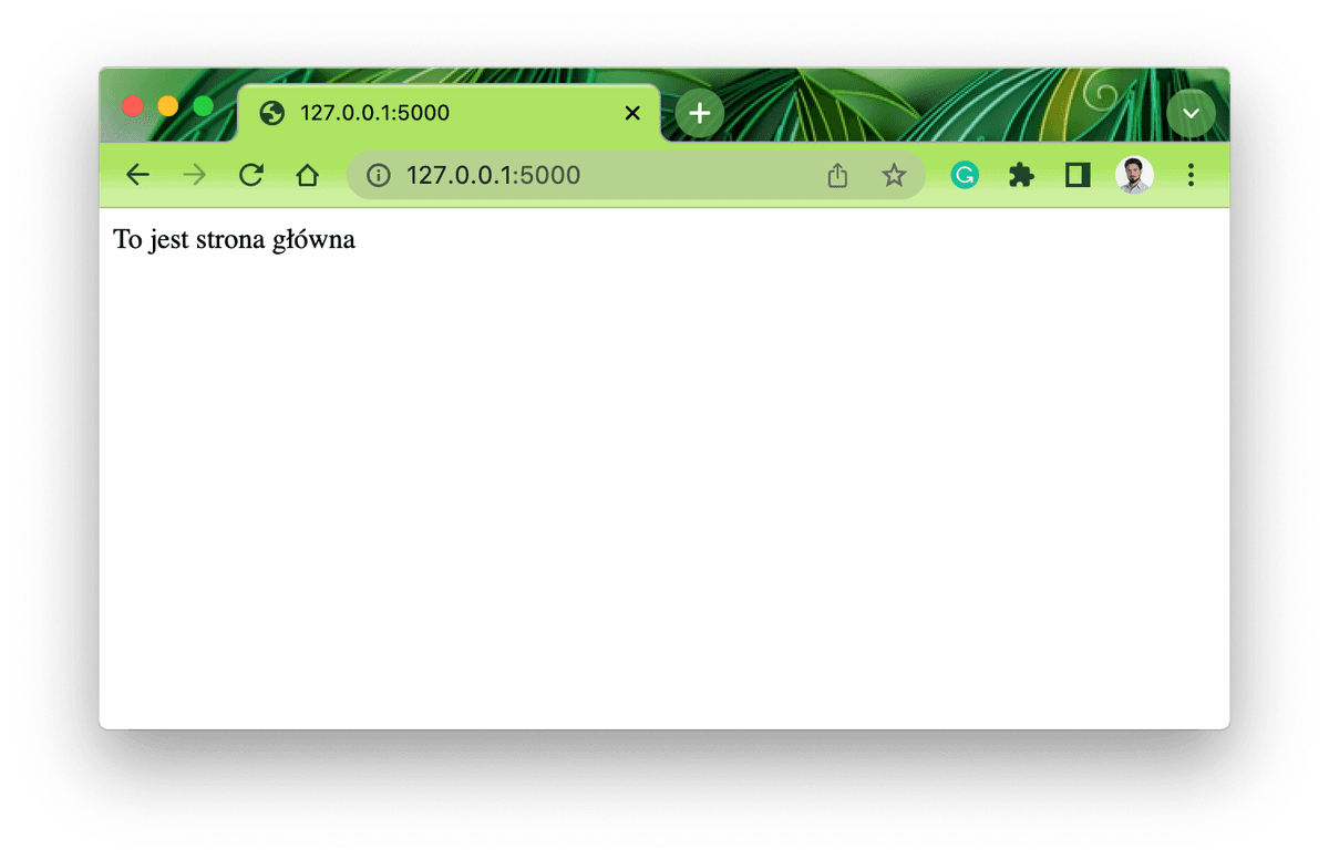 Tworzenie serwisów internetowych w Pythonie
